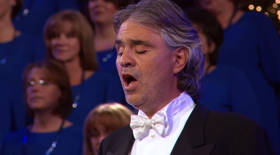 Andrea Bocelli Sings ‘The Lord’s Prayer’ Like You’ve NEVER Heard Before