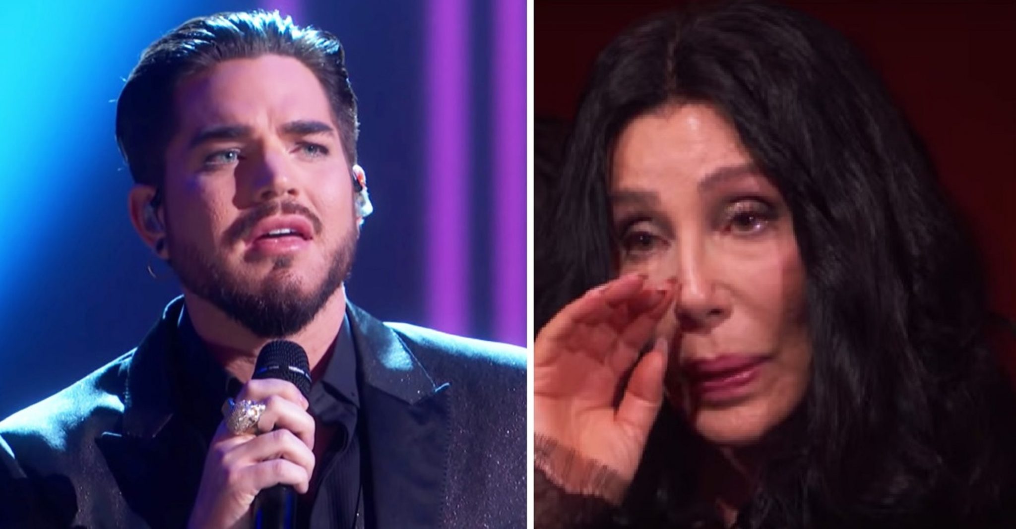 Adam Lambert brings Cher to tears singing emotional rendition of ‘Believe’