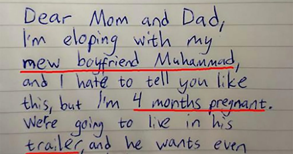 Dad finds ‘I’m leaving home’ letter from teenage daughter; heart races ...