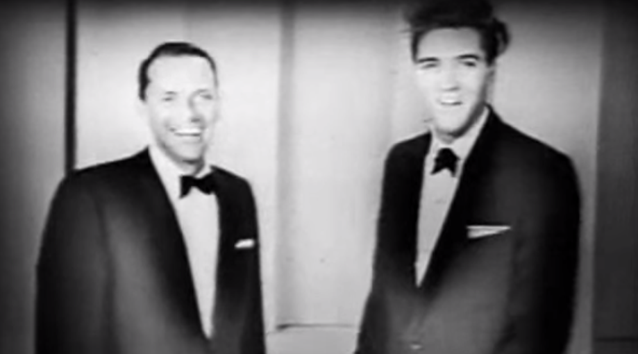 Frank Sinatra Played With Elvis Presley Back In 1960