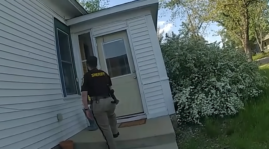 A man fled from police at 140mph and was caught at his home